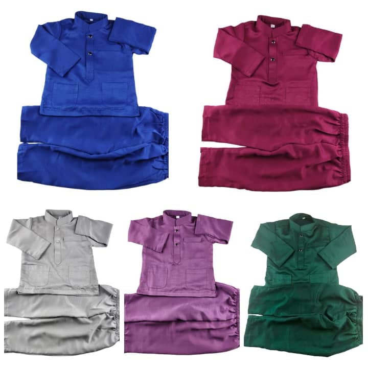 1 Year - 10 Years Baju Melayu Raya Short Musang Baby Boy / Kids Baju ...