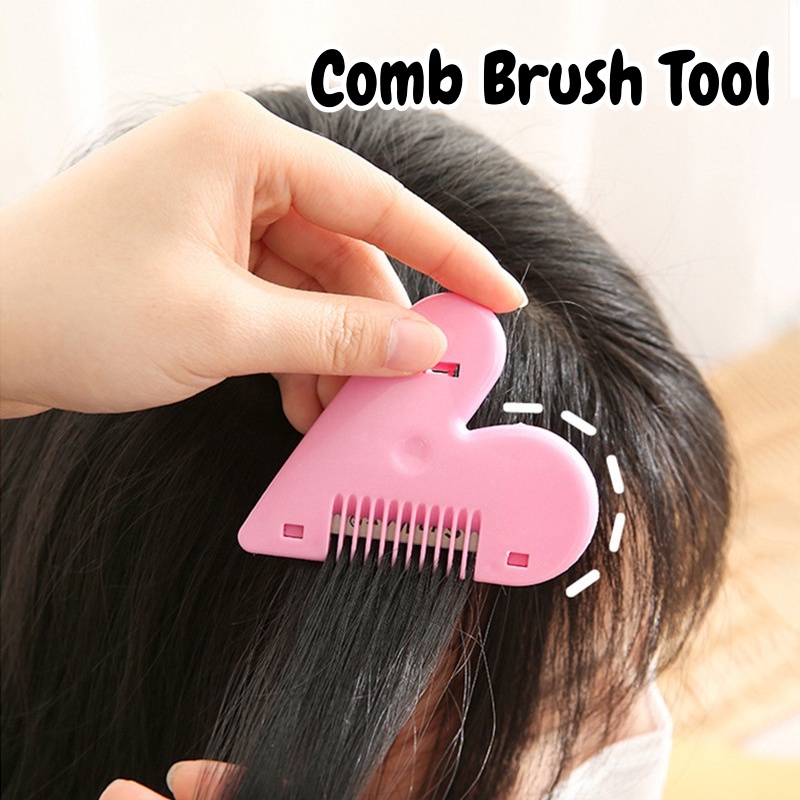 Heart Shape Hair Thinning Scissors Cutting Comb Trimming Tool Styling ...
