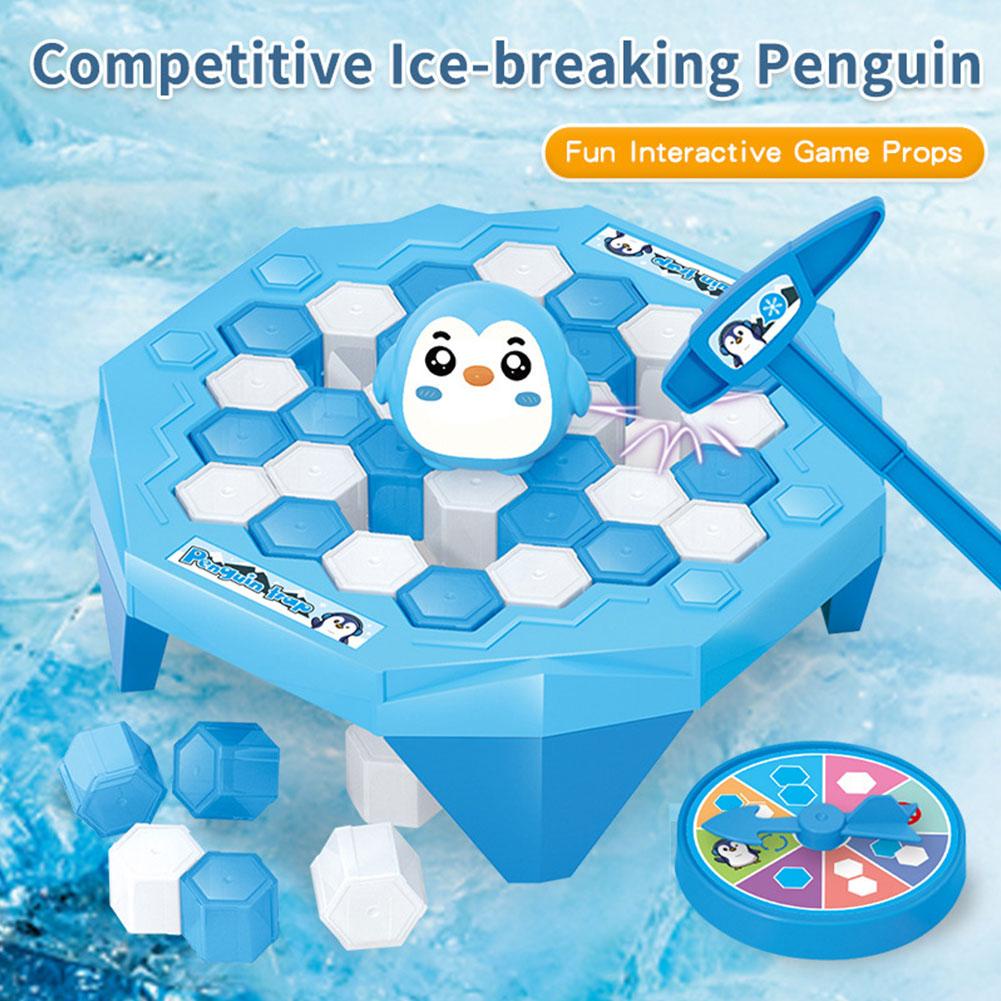 Ice Breaking Game Toy Penguin Trap Break Ice Interactive Board Game ...