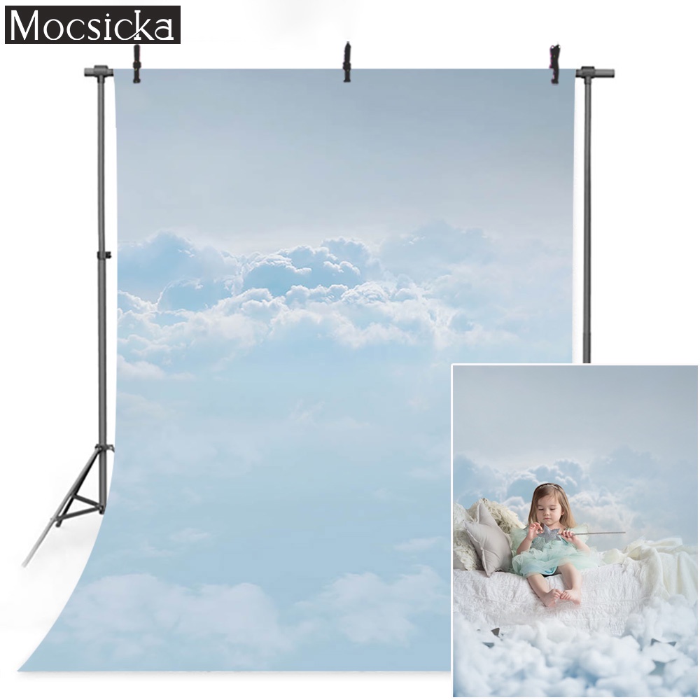 Sky Cloud Photography Backdrop Children Portrait Background Photo ...
