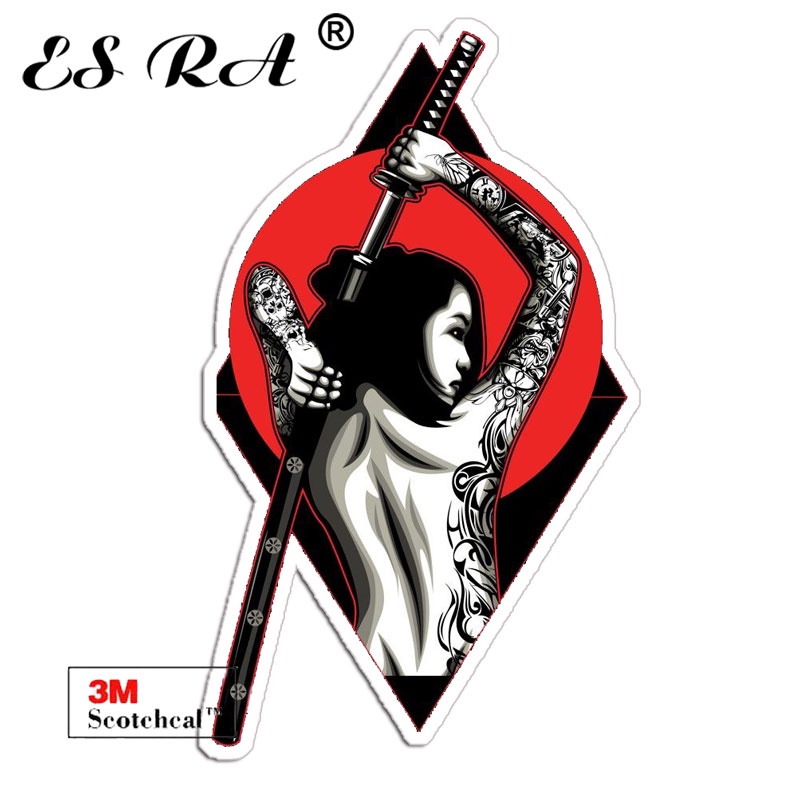 Stickers Suzuki on Car Decals Vinyl Swords Samurai Pegatinas Waterproof ...