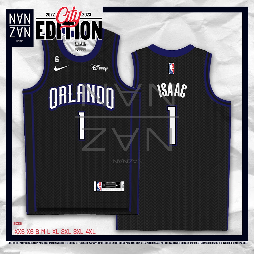 NANZAN 2022-23 City Edition MAGIC Jonathan Isaac Sublimation Premium ...