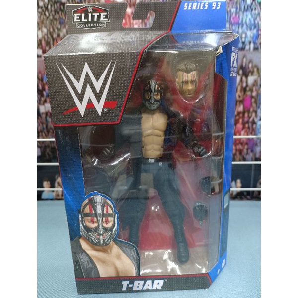 WWE Mattel Wrestling/Wrestler Elite 93 T-Bar Dijak Dominic Dijakovic ...
