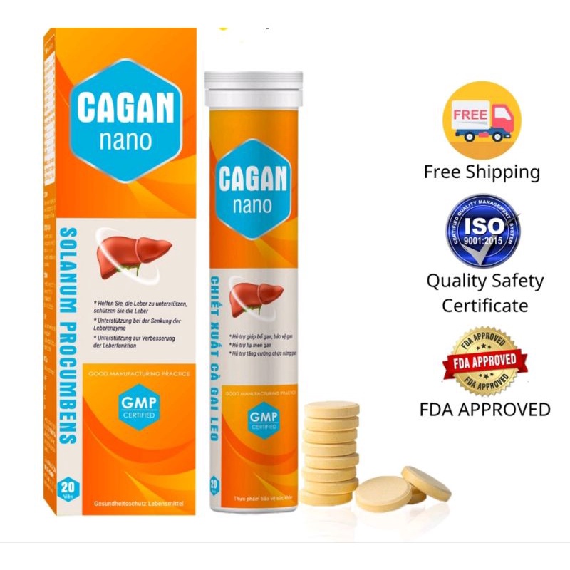 CAGAN NANO EFFERVESCENT TABLETS-Treatment of Liver failure, Cirrhosis ...