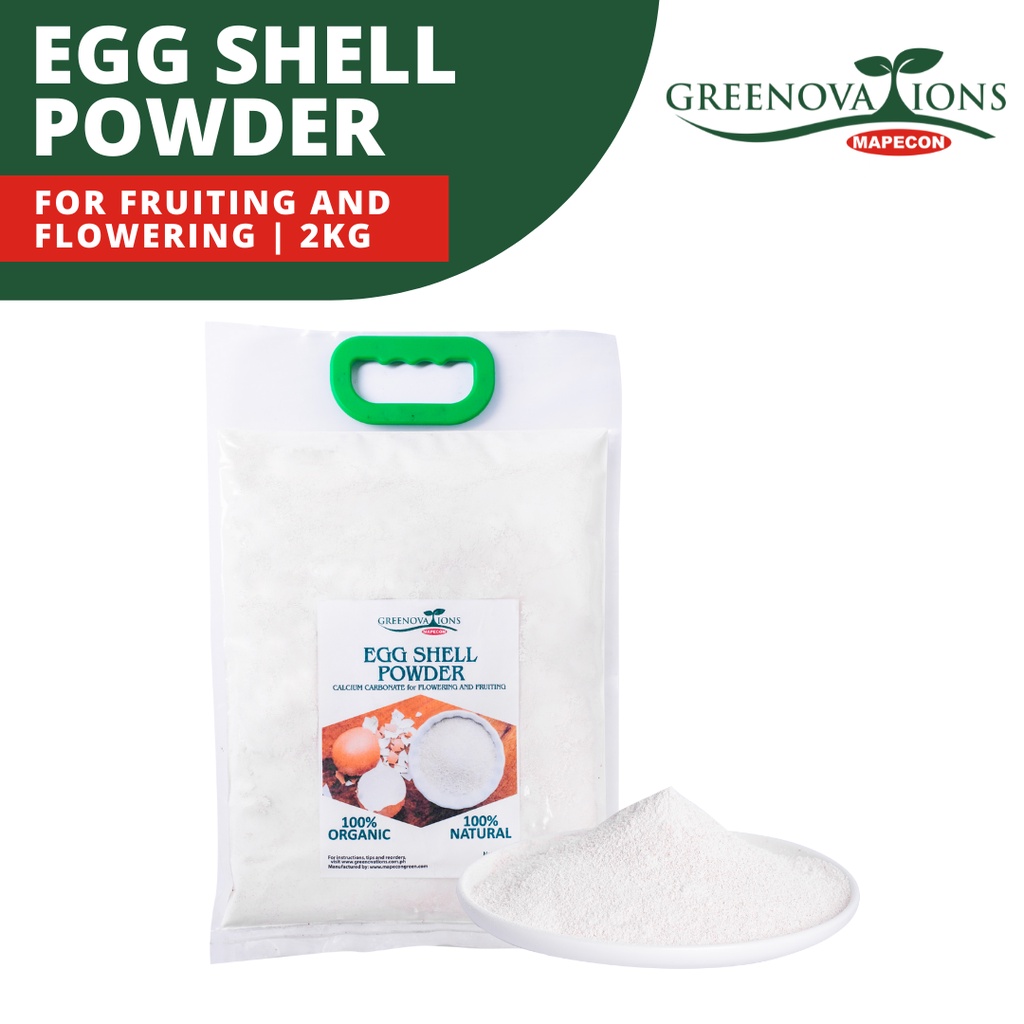 Egg Shell Powder 2kg | For Plant Fruiting and Flowering | Shopee ...