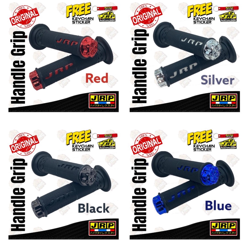 Suzuki Smash 115 Motorcycle JRP Handle Grip Rubber With Bar End + FREE ...