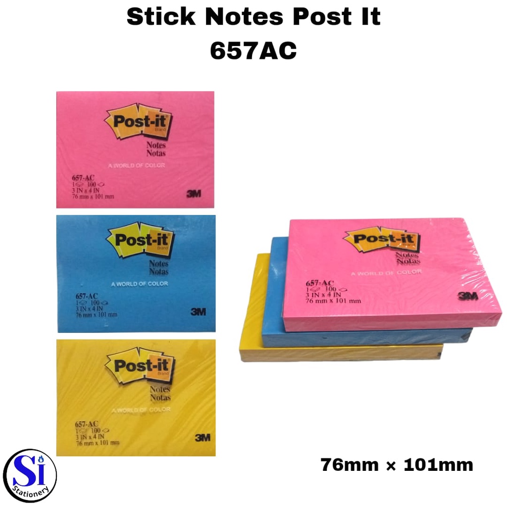 Sticky Note Post-it 3m 657AC | Shopee Philippines