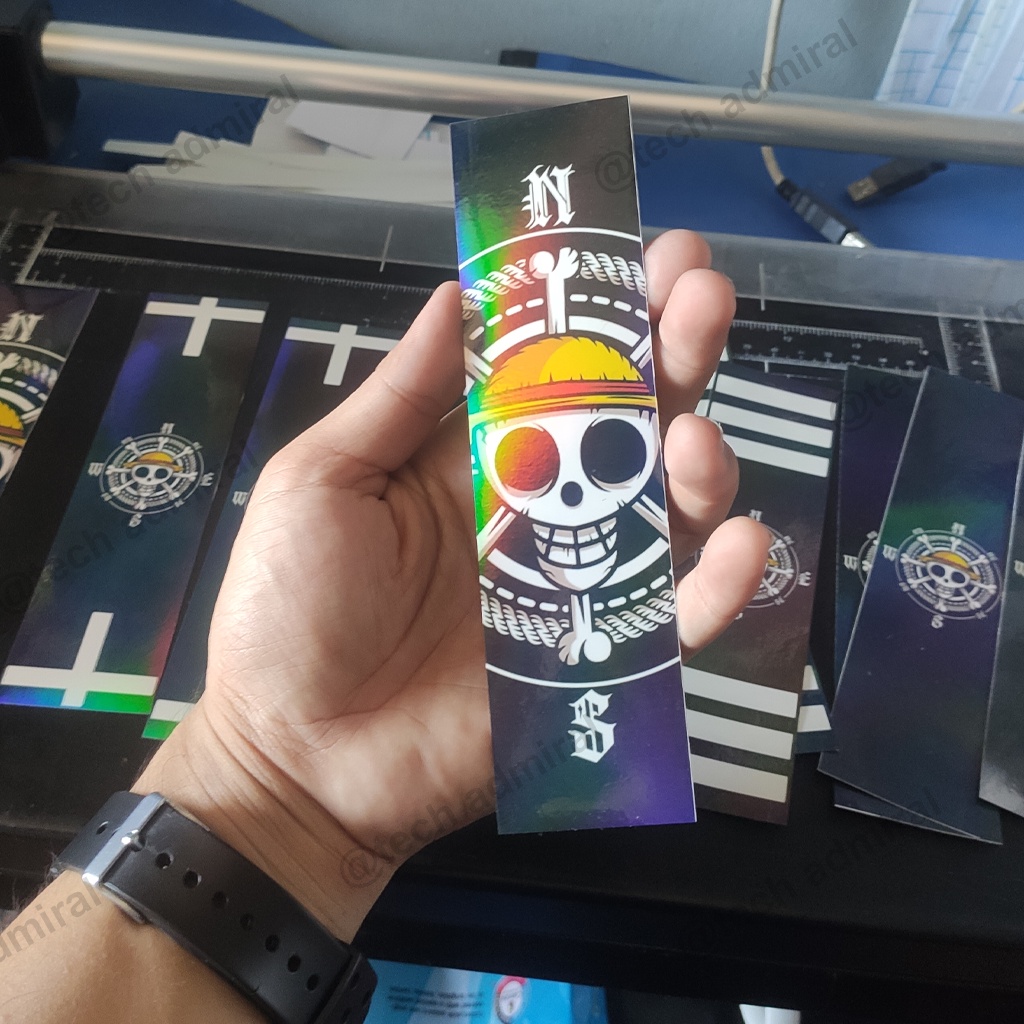 Top Box Sticker Waterproof One Piece Compass (HOLOGRAPHIC) | Shopee ...