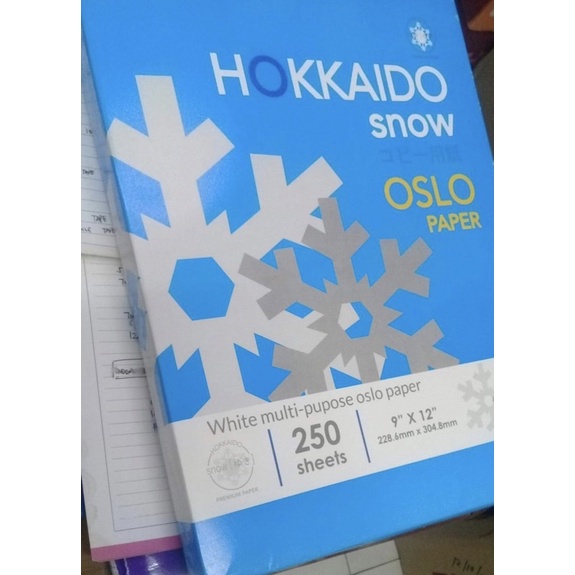 Oslo paper 250sheets | Shopee Philippines