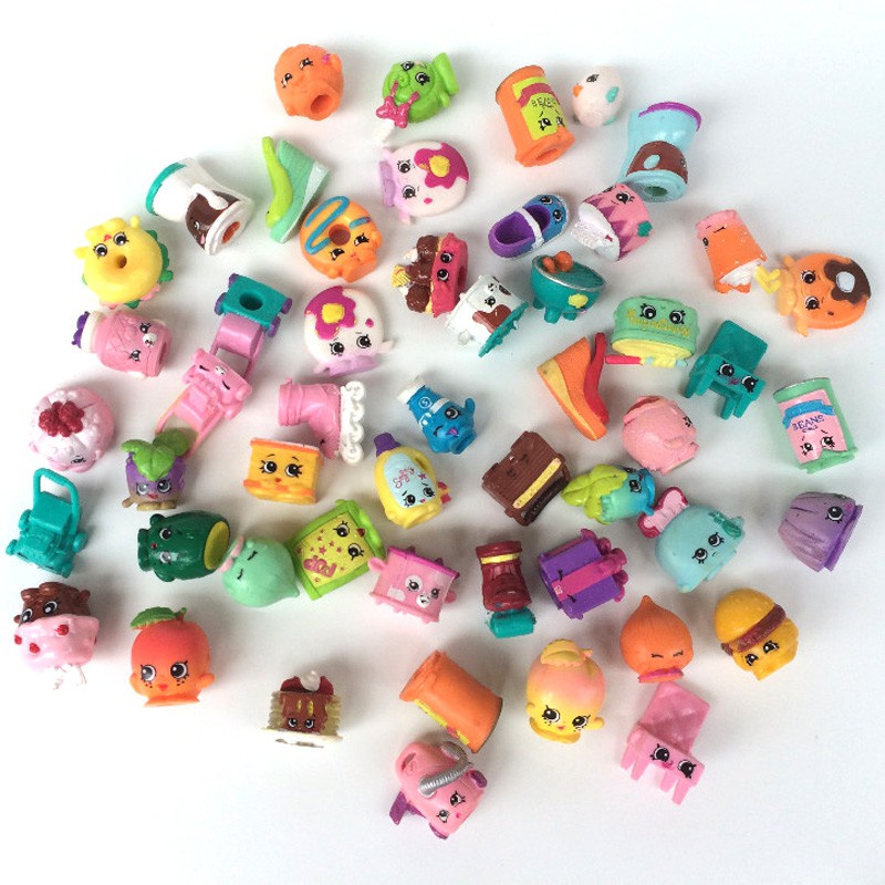 50/100 Pieces Shopkins Series 1-6 Mini Moose Collectible Dolls Shopkin ...