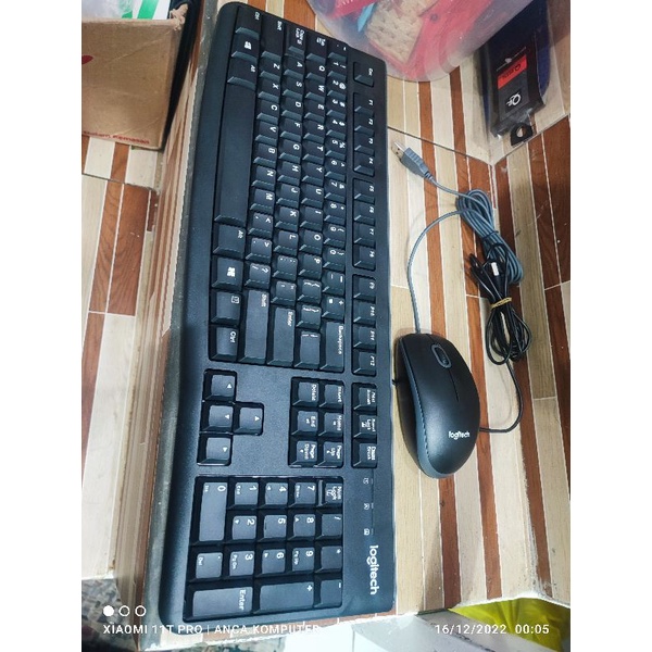 Logitech MK120 Combo USB Keyboard+ORIGINAL USB Mouse | Shopee Philippines