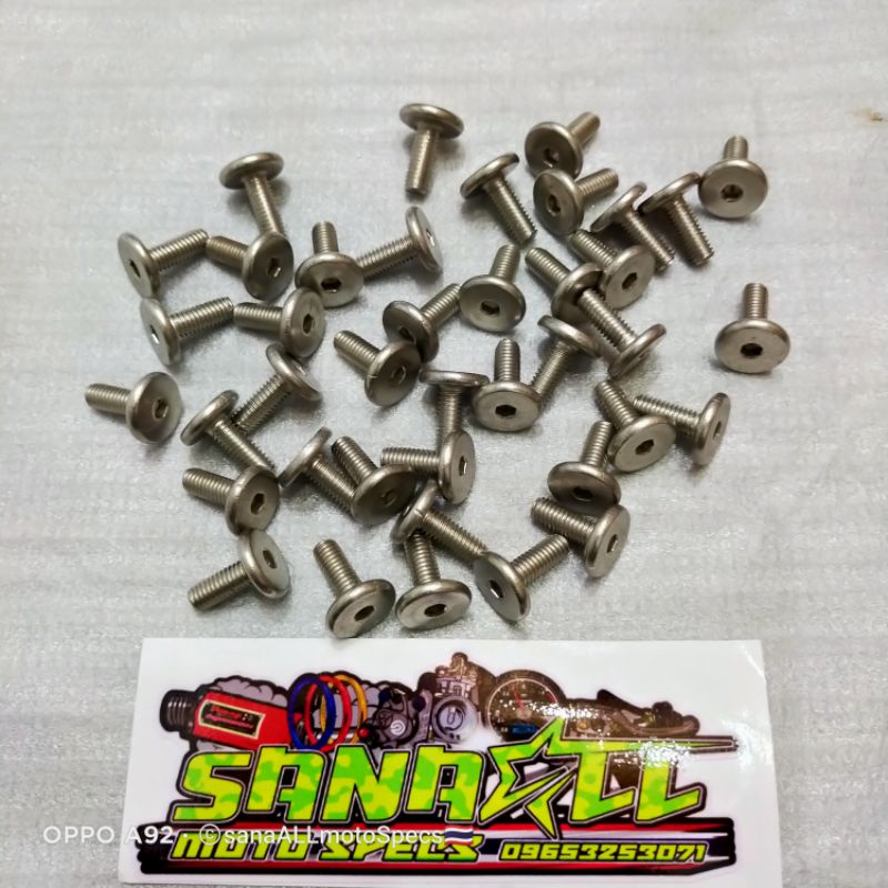 6mm 8mm ALLEN BOLT STAINLESS DISC BOLT, COVER BOLT, PLATE HOLDER FOR ...