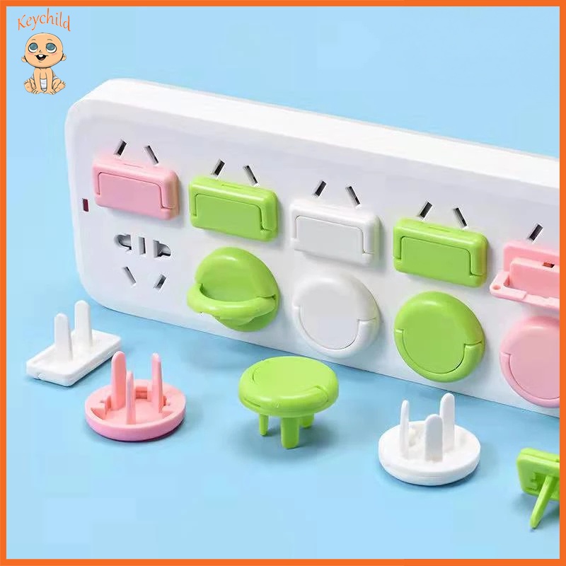 Keychild Baby Socket Safety Anti Electric Shock Cover Power Electrical ...
