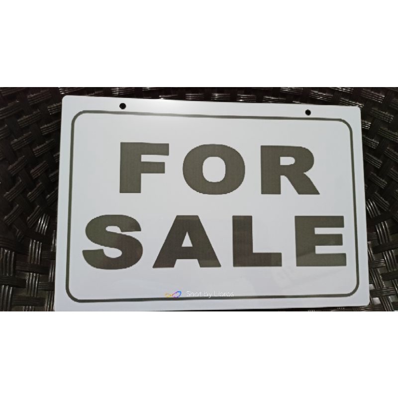 For Sale Signage A4 Size PVC (Hard Plastic) | Shopee Philippines