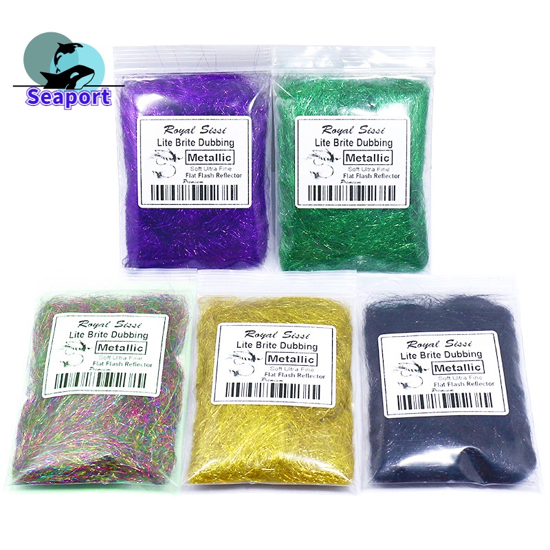 Fly Fishing Tying Material - Metallic Fly Dubbing Lite Brite Fly ...
