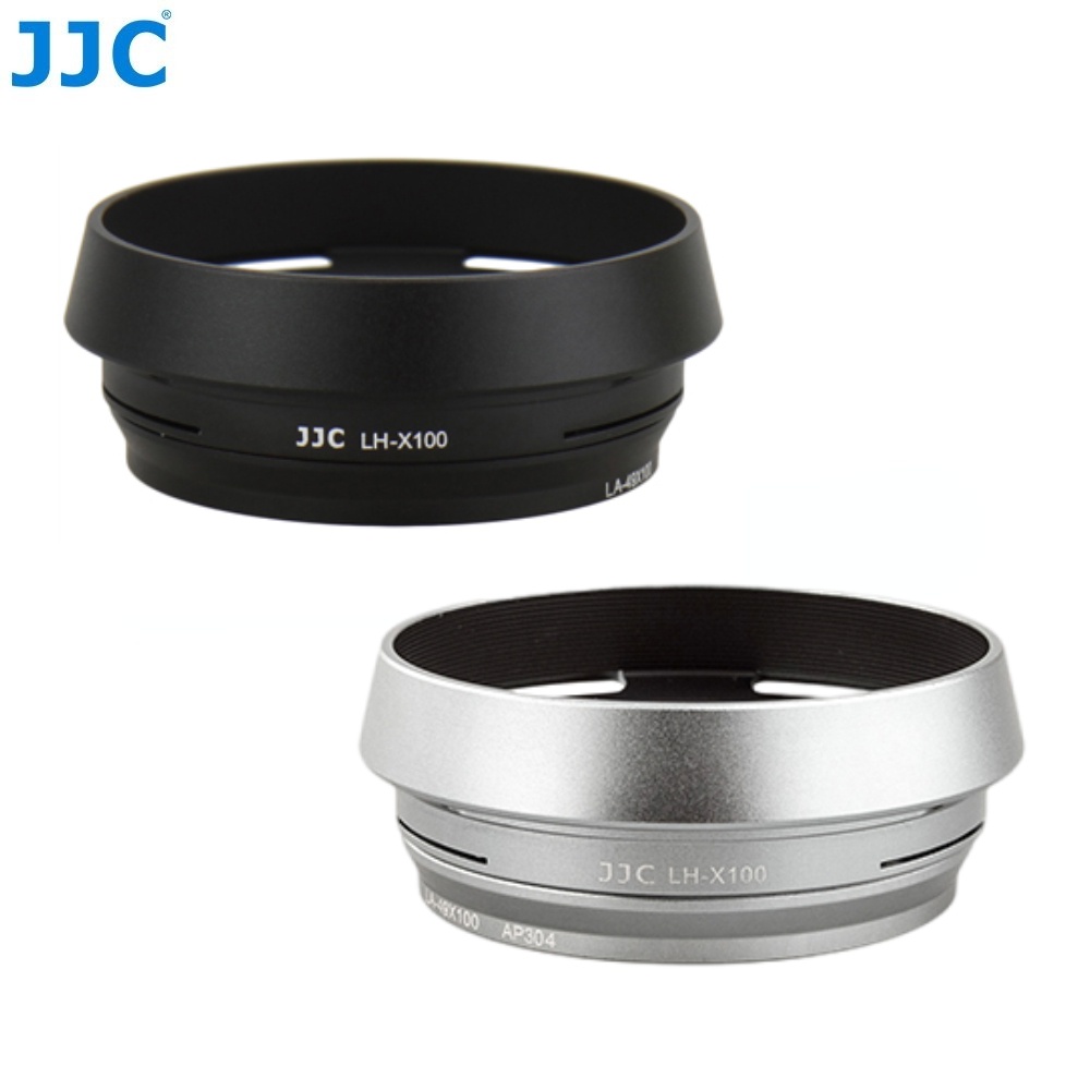 JJC LH-JX100 Metal Lens Hood for Fuji Fujifilm X100VI X100V X100F X100S X100T X100 X70 Camera ...