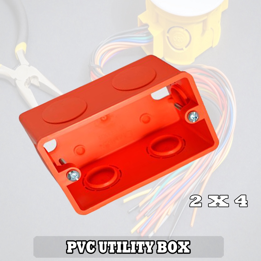 1Pcs Utility Box 4"x 2" | Shopee Philippines