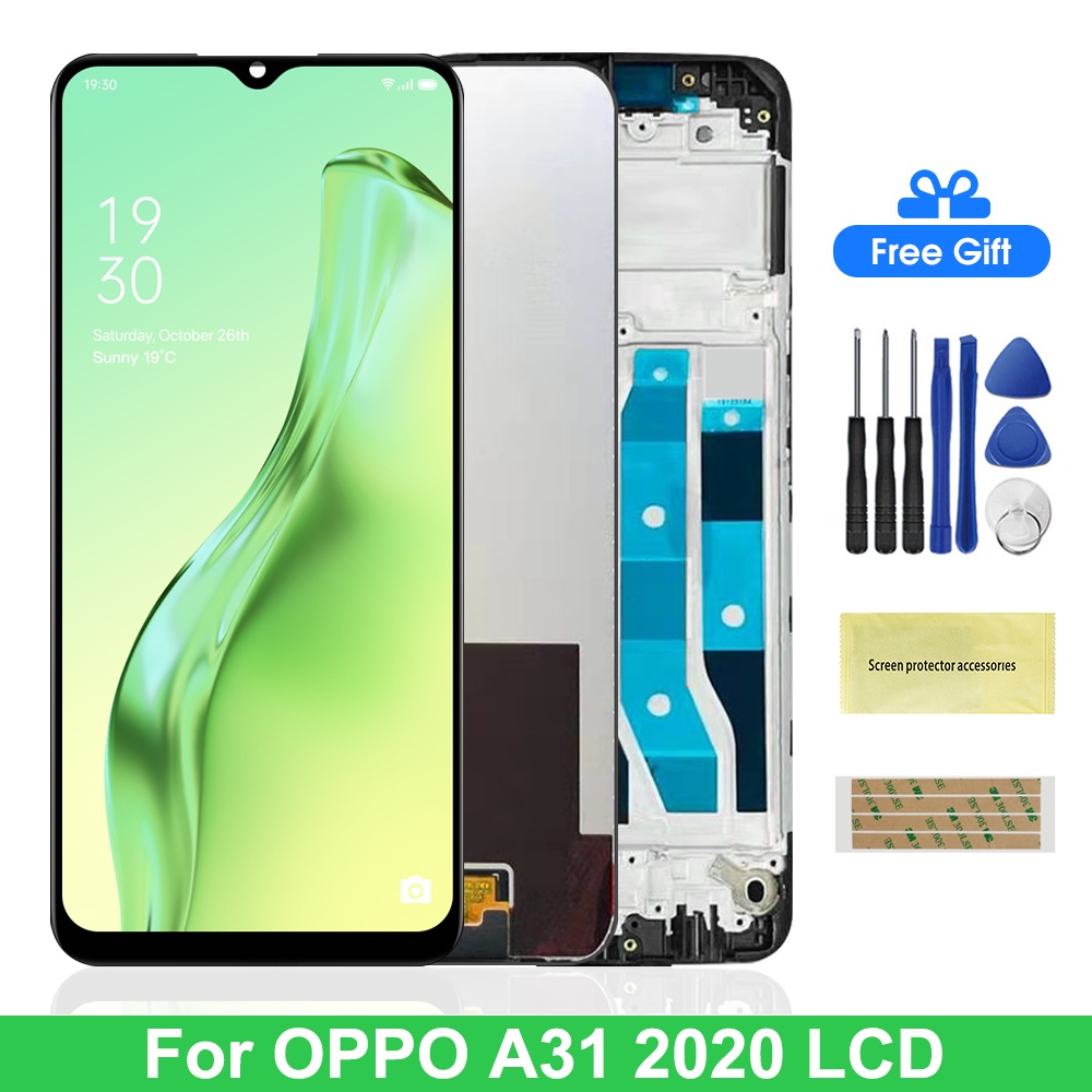 For OPPO A31 2020 LCD Display Touch Screen Replacement CPH2015 CPH2073 ...