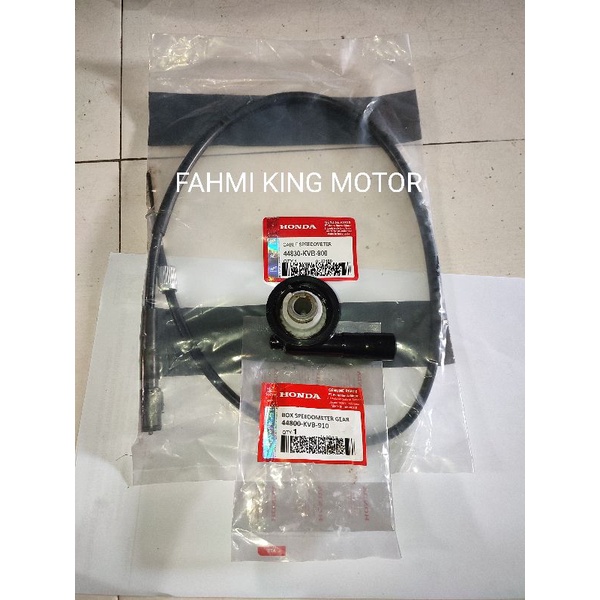 GIR GEARBOK GEAR BOK SETT SPEEDOMETER WIRE CABLE HONDA BEAT VARIO SPACY ...