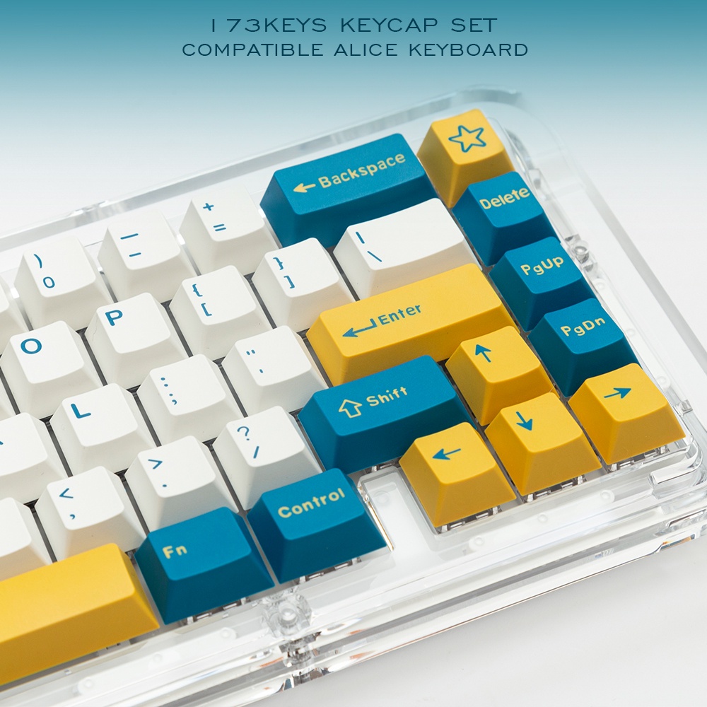GMK Merlin Keycap Set 173Keys Cherry Profile PBT Compatible Gateron ...