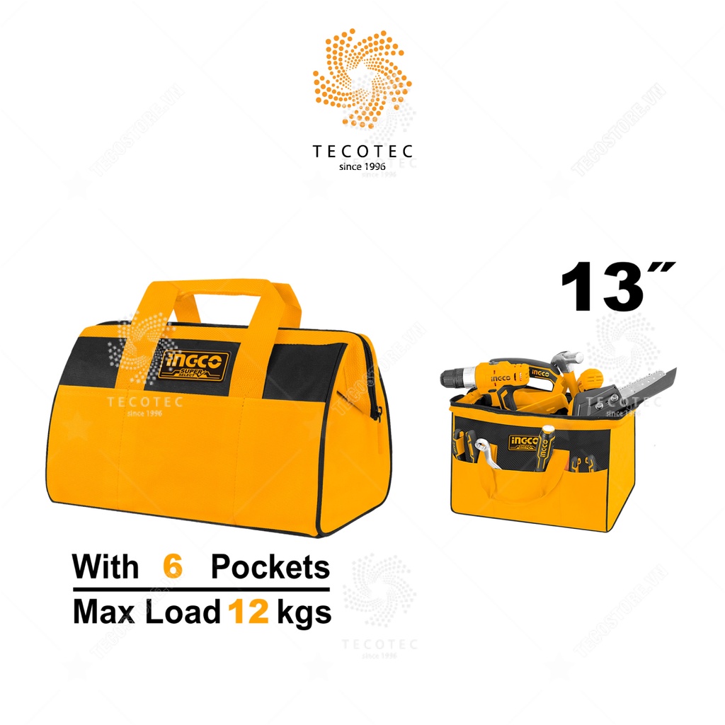 13 "INGCO HTBG Tool Bag281328 [Genuine] | Shopee Philippines