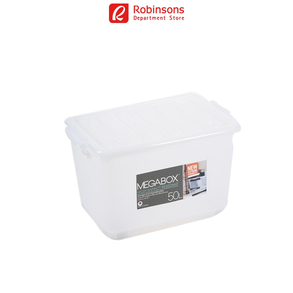 Megabox 50L Storage Box (Clear) | Shopee Philippines