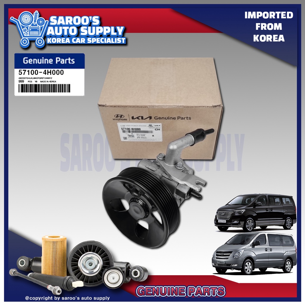 [Genuine] Power Steering Pressure Pump For Grand Starex (07-21) , 57100 ...