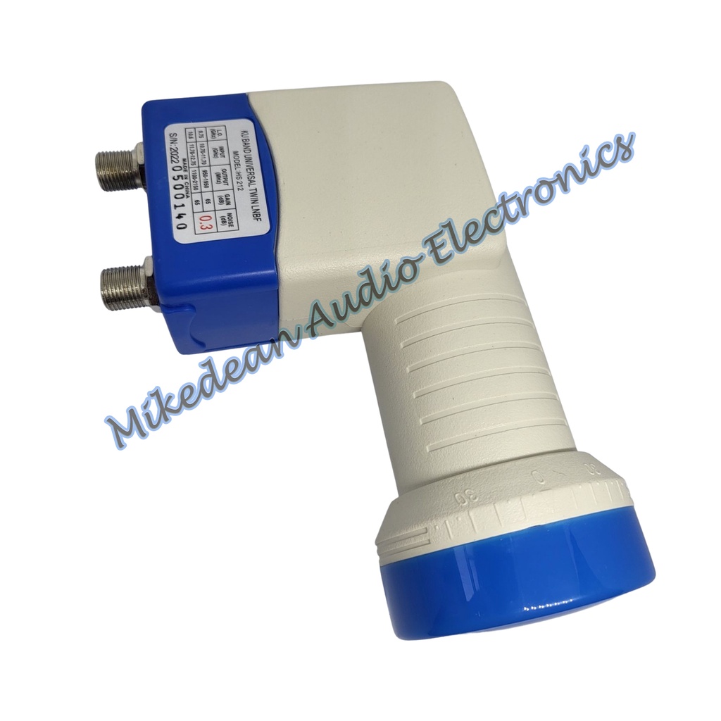 Antel Universal Band Dual LNB Waterproof Twin Output High Gain Low ...