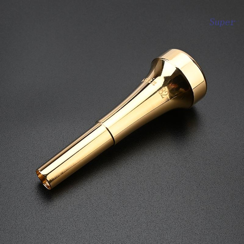 Super Golden Professional Copper Trumpet Mouthpiece Standard Trumpet ...