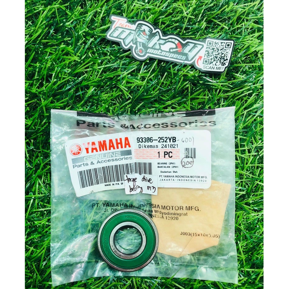 YAMAHA GENUINE TORQUE DRIVE BEARING FOR MIO i 125 M3 (93306-252YB) | Shopee Philippines