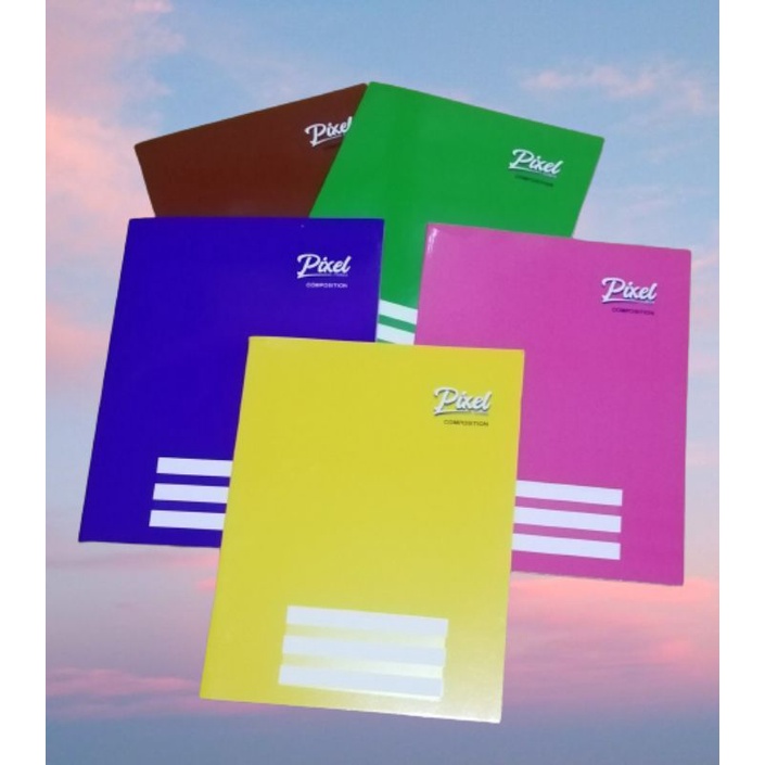 PIXEL NOTE BOOK (COMPOSITION) | Shopee Philippines