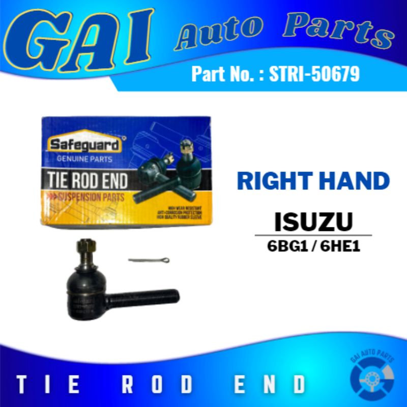 Tie Rod End Right Hand for ISUZU 6BG1/6HE1 (STRI-50679) Safeguard ...