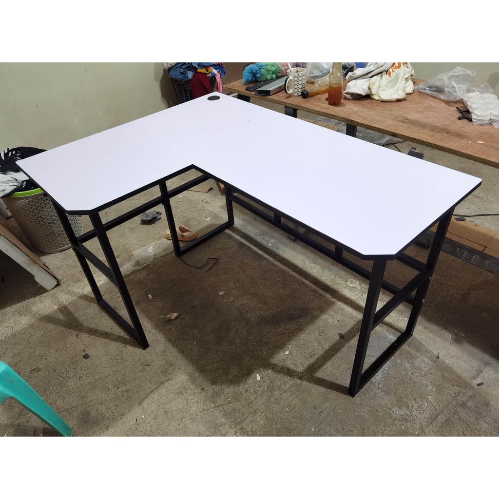 120CM X 90CM L-TYPE OFFICE TABLE & GAMING TABLE | Shopee Philippines