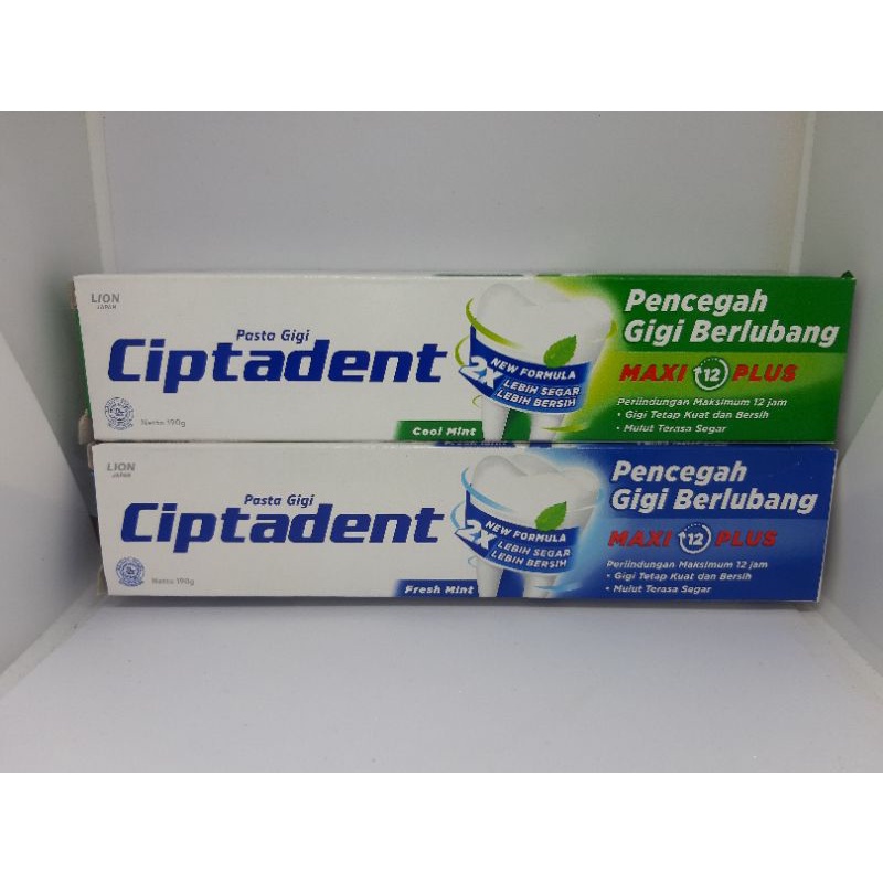 CIPTADENT TOOTHPASTE 190g | Shopee Philippines