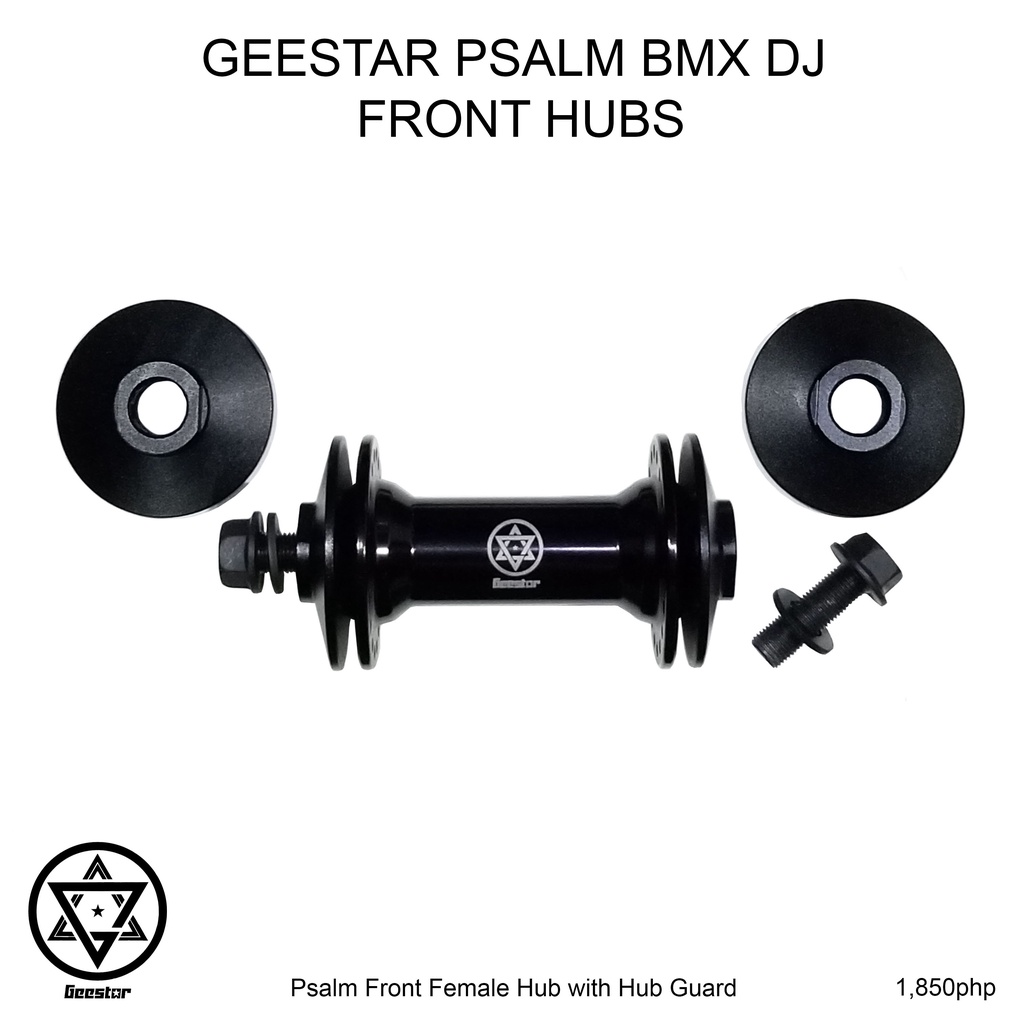 Geestar Psalm BMX DJ Cassette Hubs RHD 9T 14mm Big Axle 3 6 Pawls ...