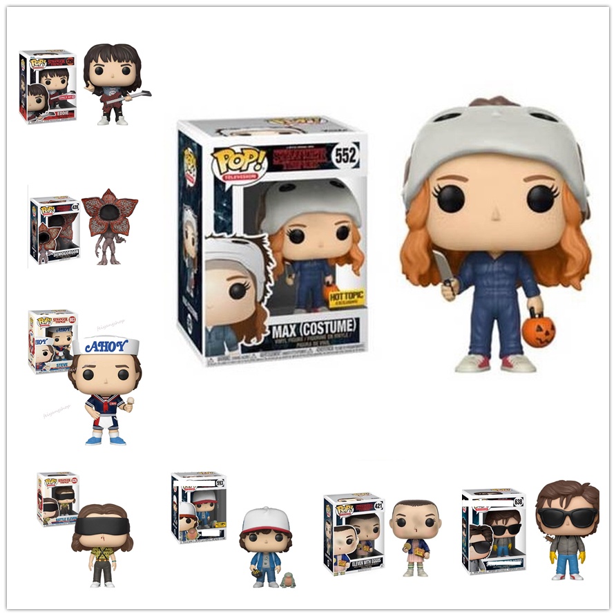 Funko POP Stranger Things 3 Limited Edition Dustin MAX Costume 1025 ...