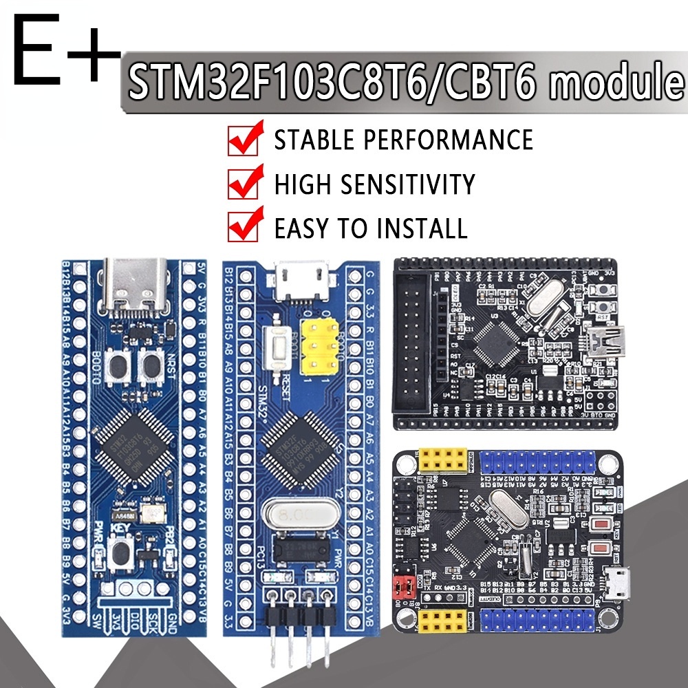 STM32F103C8T6 STM32F103CBT6 ARM STM32 Minimum System Learning Development Board Module For ...