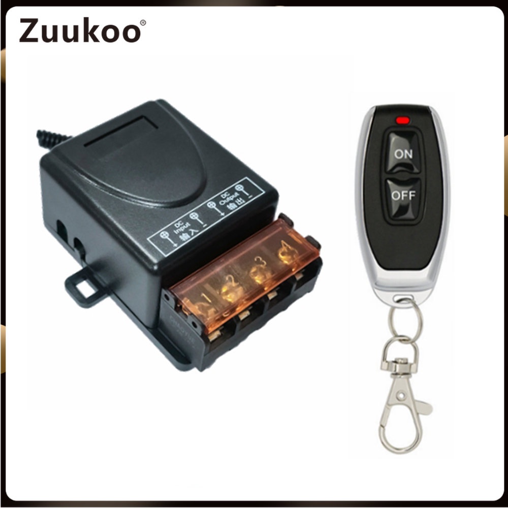 AC85-250V DC 8-72V 30A 433MHz Relay Wireless Remote Control Switch ...