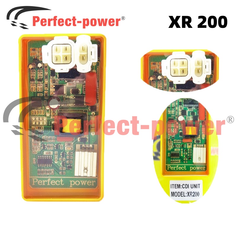 Perfect power CDI Unit Honda XR150 XR200 Motorcycle Hundreds | Shopee ...