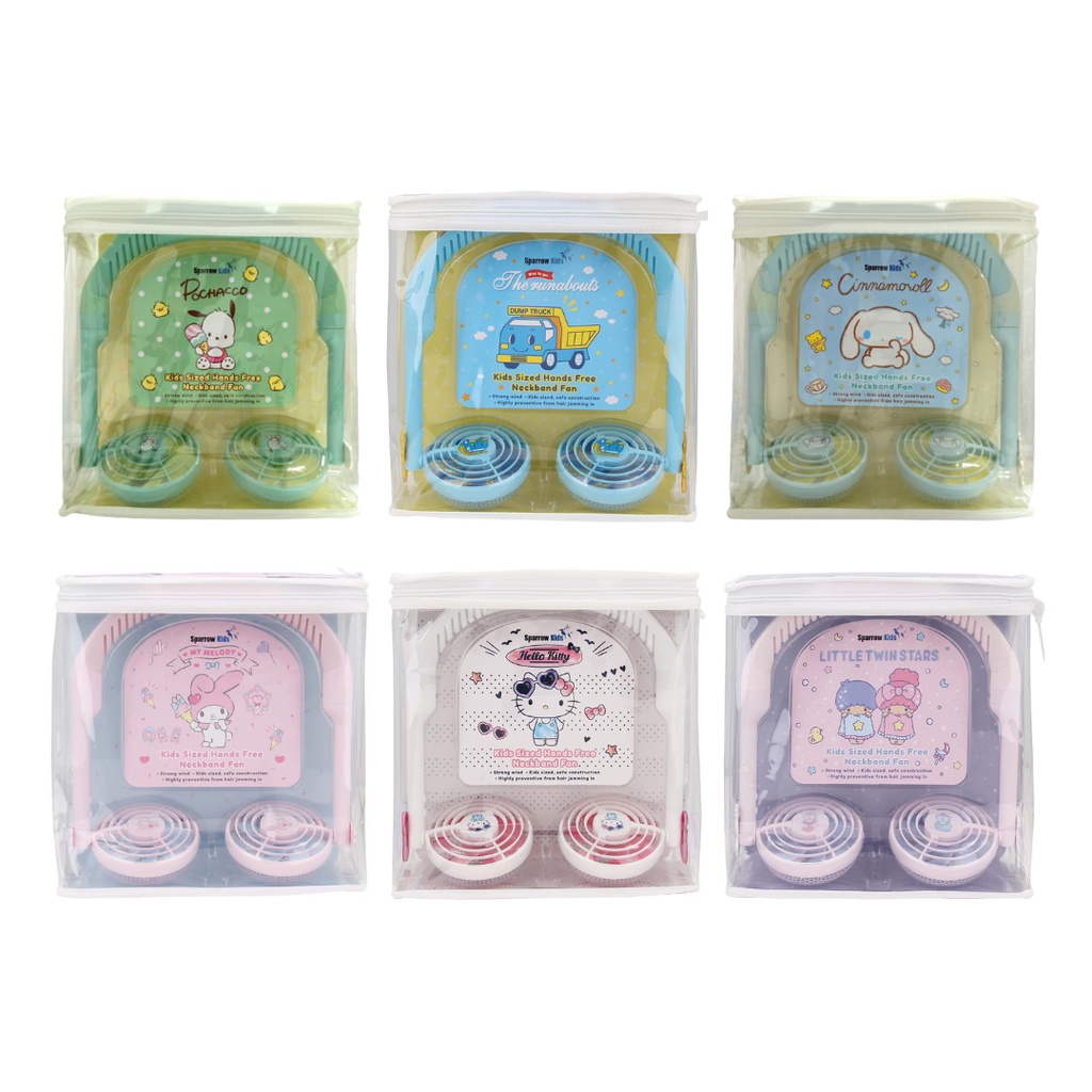 Hello Kitty Cinnamoroll Sanrio Neck Fan Kids | Shopee Philippines