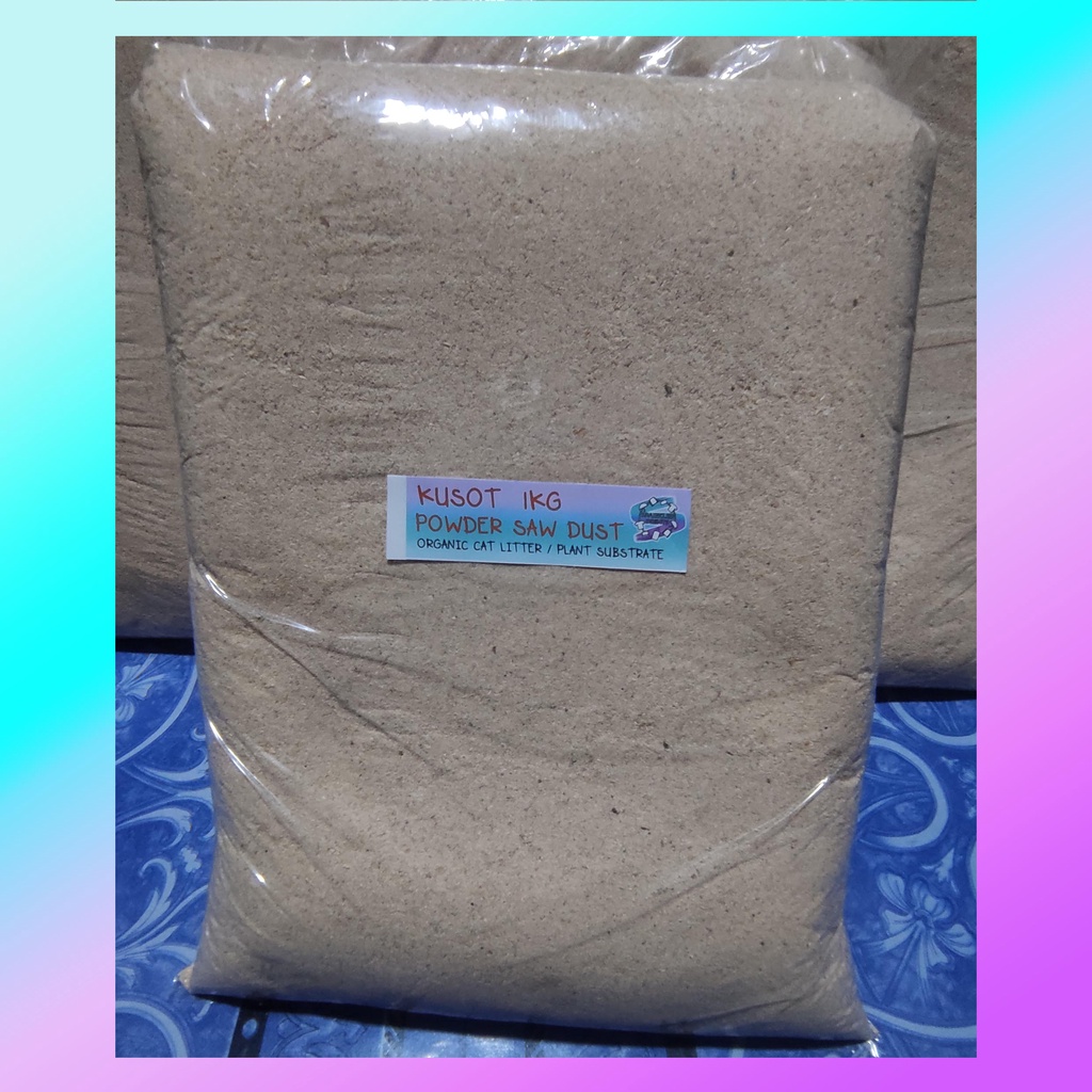 SUPER Fine Saw Dust 1 kilo Pinong pino Kusot for Plant Substrate ...