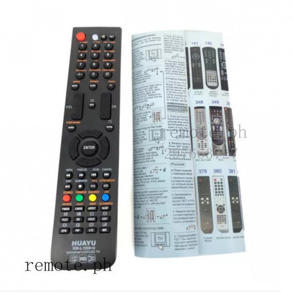 Devant ER-31202D HUAYU RM-L1098 + 8 Universal LED/LCD Remote Control Compatible TV model 32GL510 ...