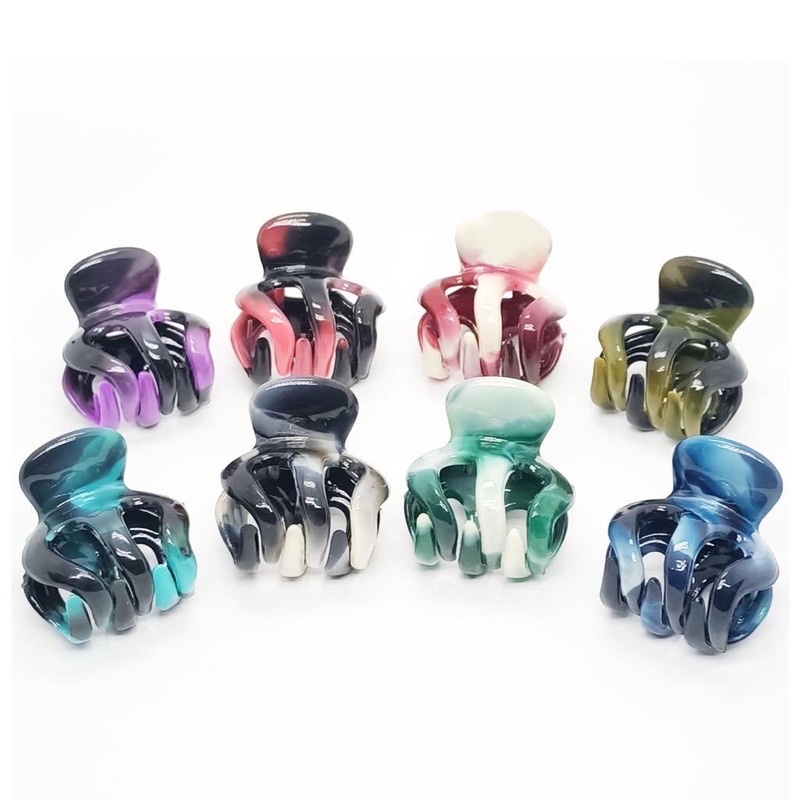 3-color MARBLE Claw Korean Hair Clip/MARBLE/MARBLE | Shopee Philippines