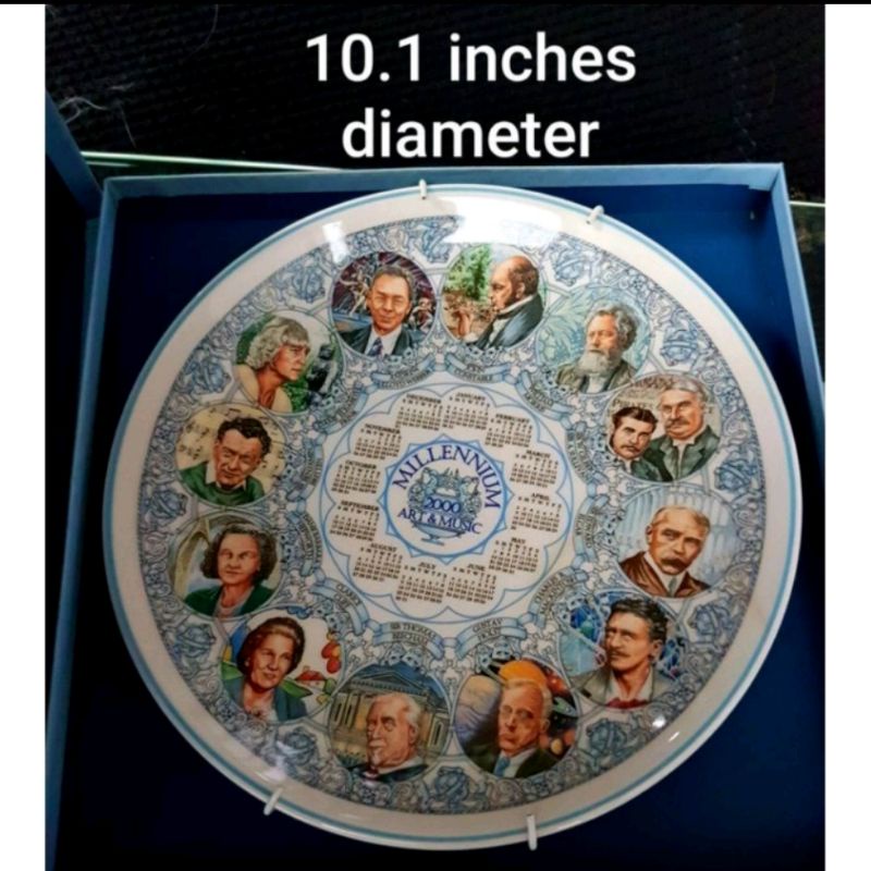 Wedgwood Millennium plate (unused with box) | Shopee Philippines