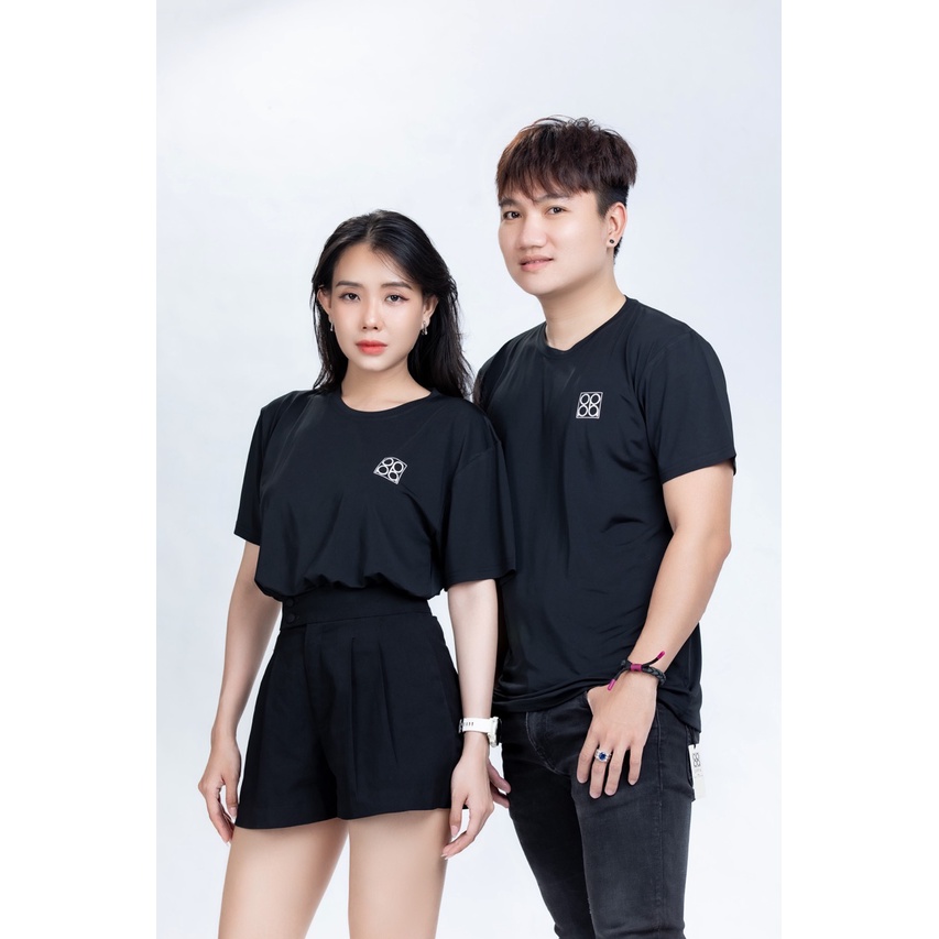 Oppa basic Sports T-Shirt ICONIC LOGO Black | Shopee Philippines