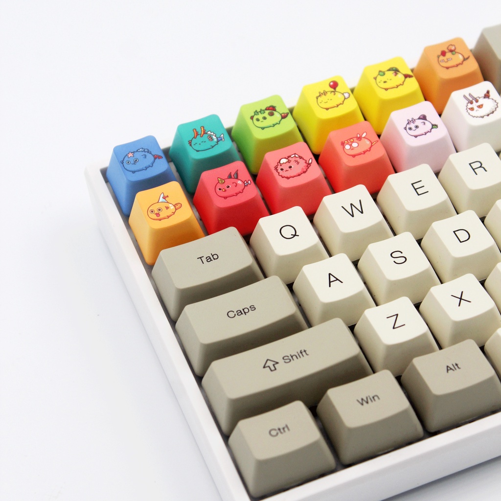 Cute Cartoon Keycap Mechanical Keyboard Button | Shopee Philippines