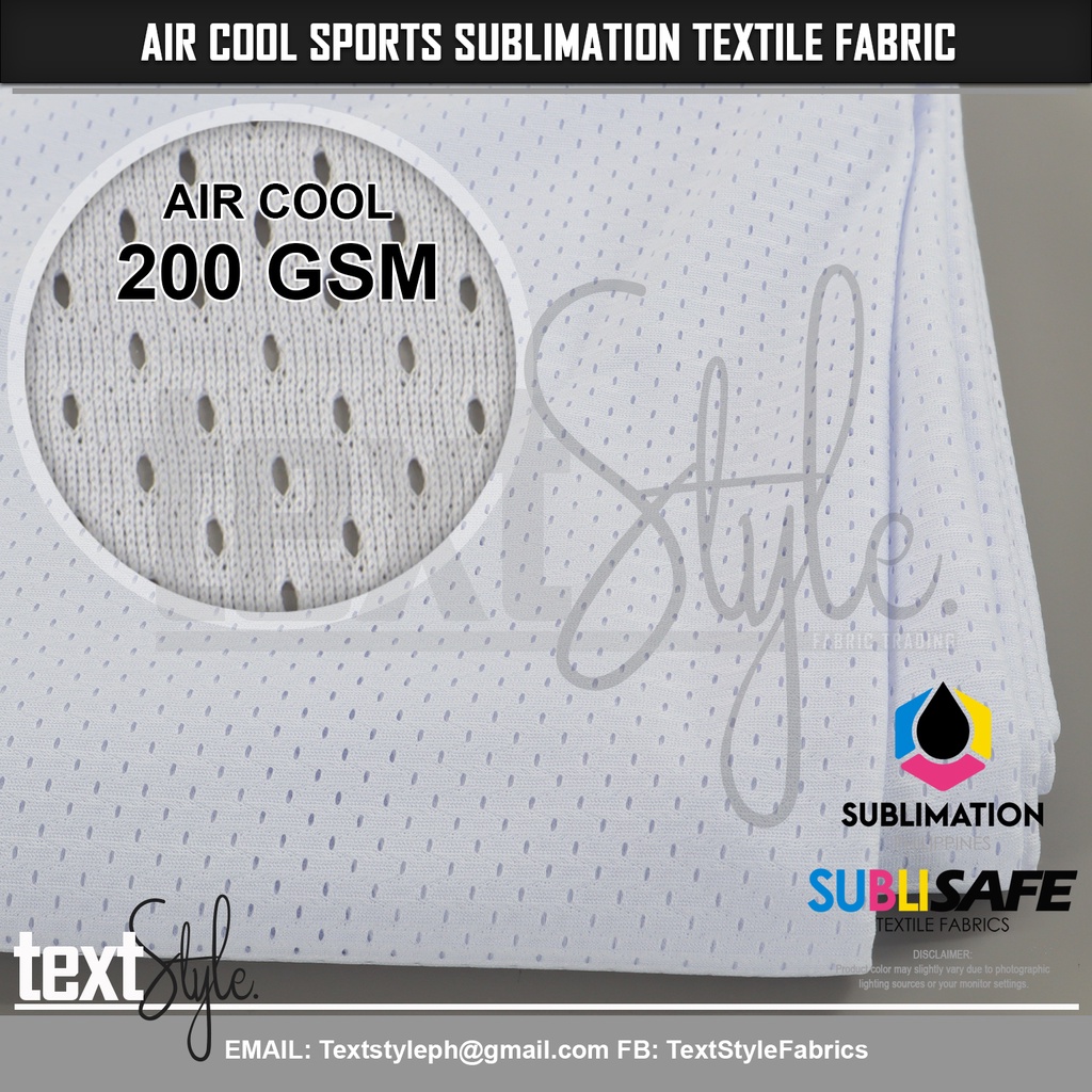 TextStyle AIRCOOL Sports Sublimation Textile Fabric 200gsm - Per Kilo ...