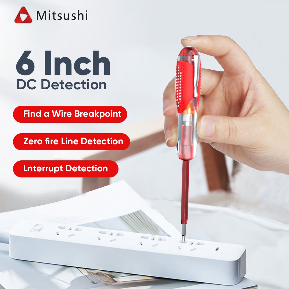 Mitsushi Tester Induction Voltage Digital Tester ElectricTest Pencil ...