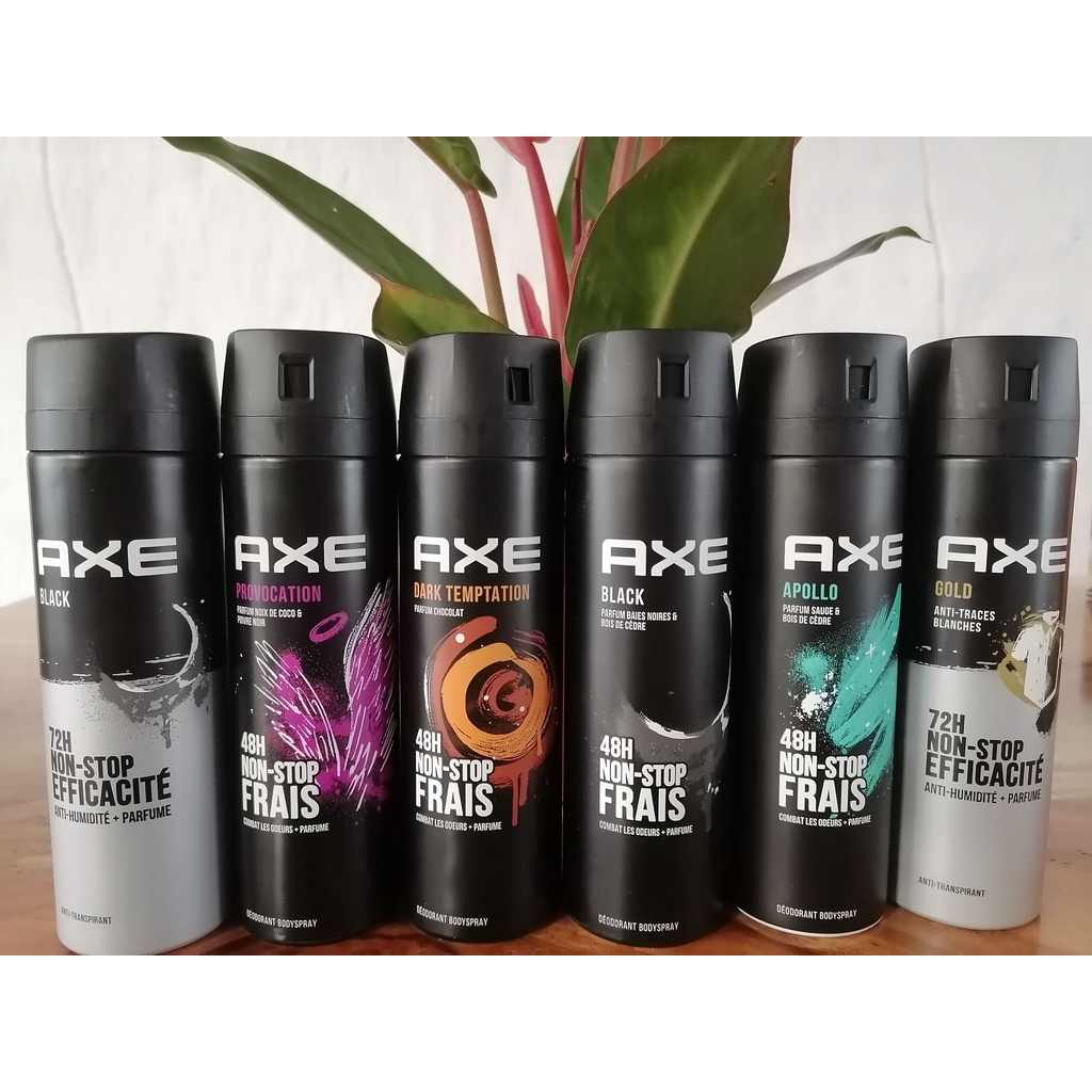 Axe deodorant 200ml/150ml (body spray) sold per pc Imported from FRANCE ...