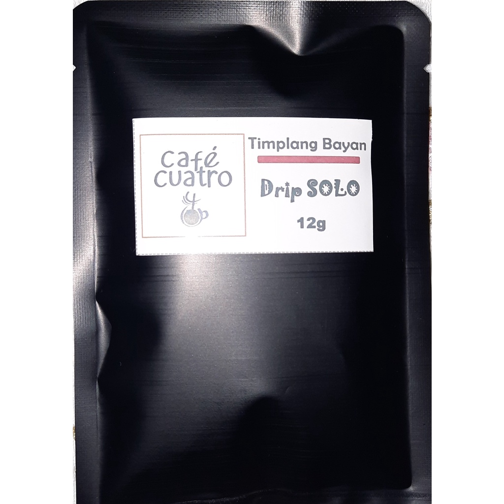 Drip SOLO Coffee Sachet (12g) Ready to drink brewed coffee in Japan ...